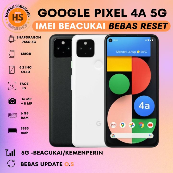 Google Pixel 4A 5G 6/128GB DUAL SIM Like New Mulus BERGARANSI ALL ...