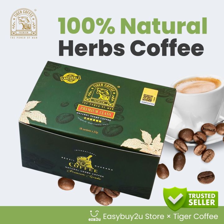 Kopi Harimau Tiger Coffee Original Premium Blend with Natural Herbs ...