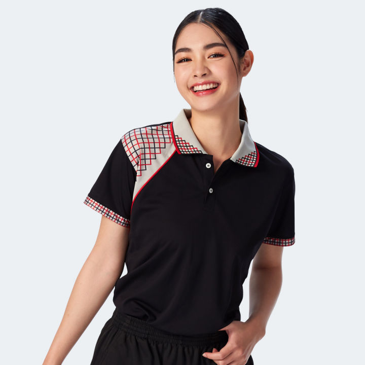 เสื้อโปโล ผู้หญิง FLY HAWK รุ่น A377 ดีไซน์เรียบง่ายแต่แอบเก๋ เสื้อโปโล ...