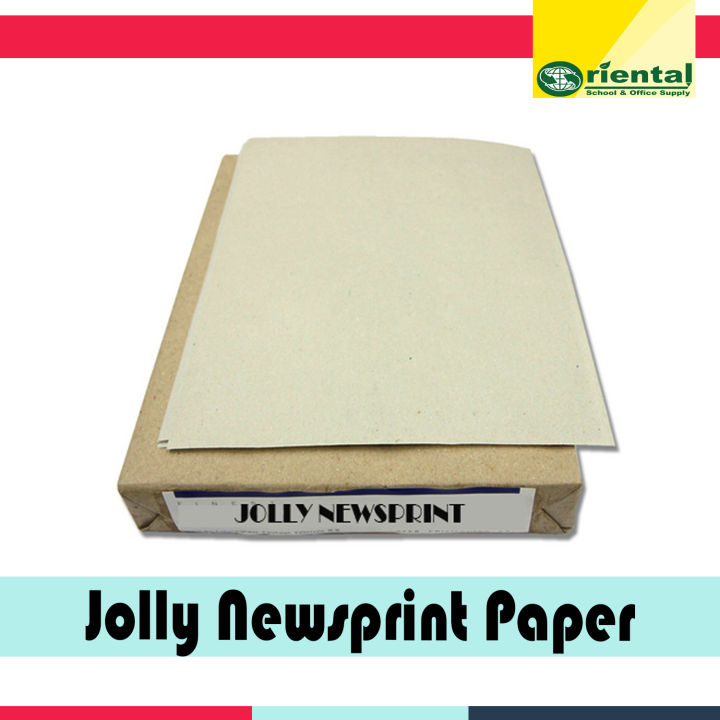 Newsprint Paper - Sub 16 Used for Newspaper - Sold per Ream | Lazada PH