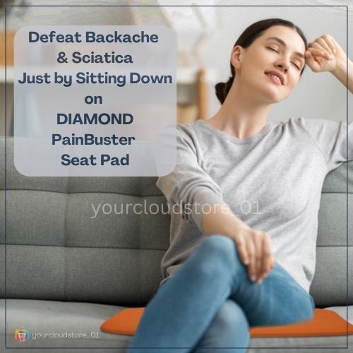 Diamond PainBuster Mattress Pad +Seat Pad, A New Natural Pain Relief ...
