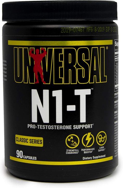 Universal Nutrition N1-T Natural Hormone Enhancer 90 Capsules | Lazada ...
