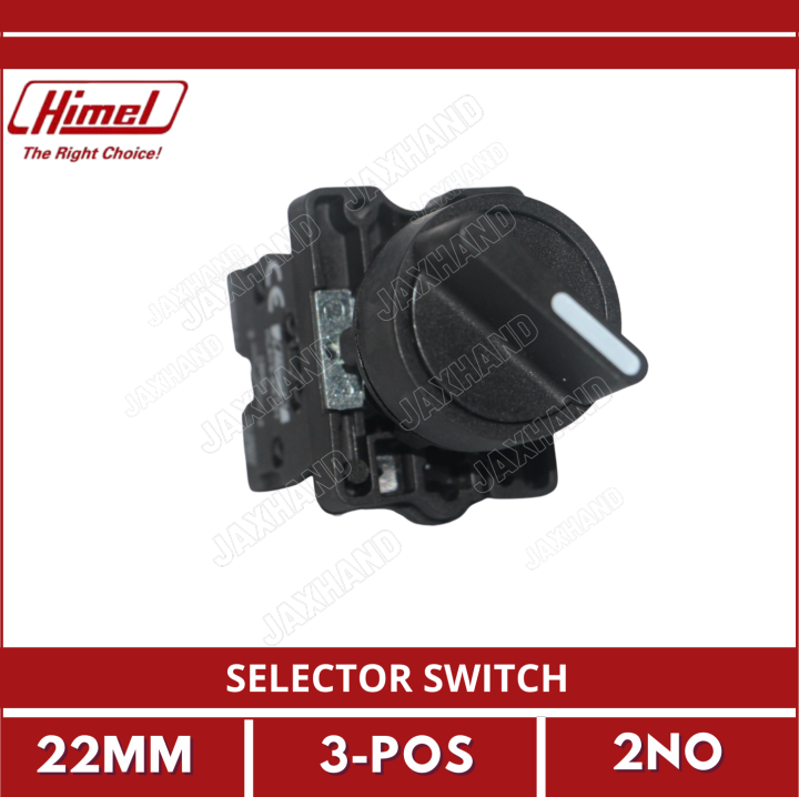 Selector Switch 3-Positions, 2NO, 22mm, 220VAC | Lazada PH