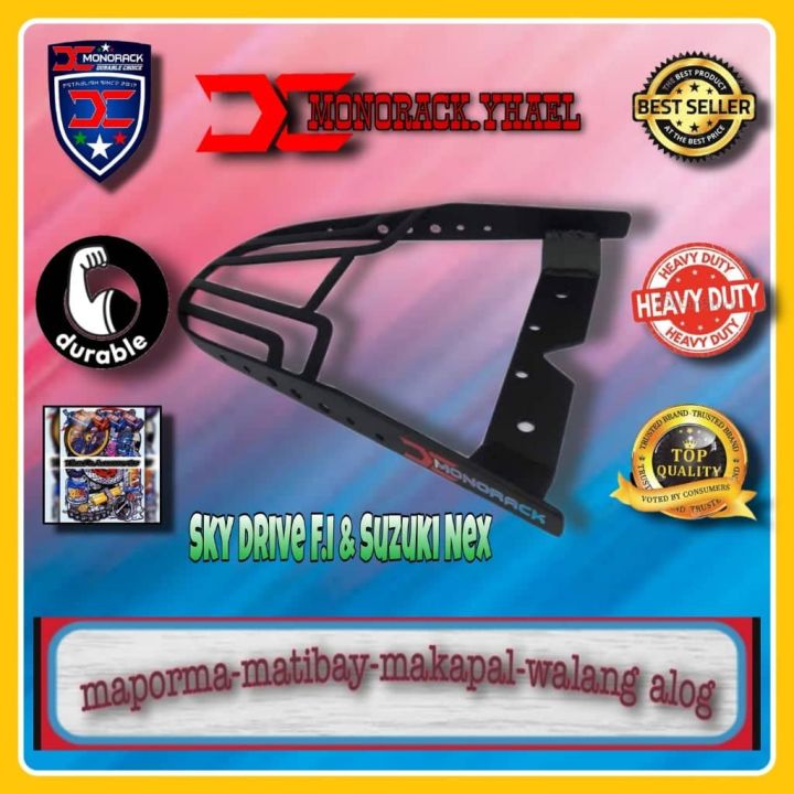 DC monorack Bracket for skydrive sports 115 f.i/ suzuki nex/ cross over ...