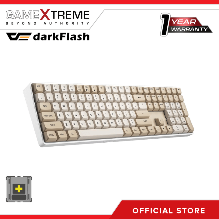DarkFlash GD108 Starry Milky Brown New Wired / Wireless Mechanical ...