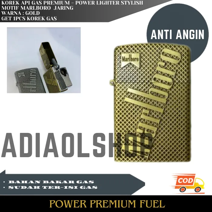 Korek Api Bara Keren Las Torch Motif Marlboro Jaring | Lazada Indonesia