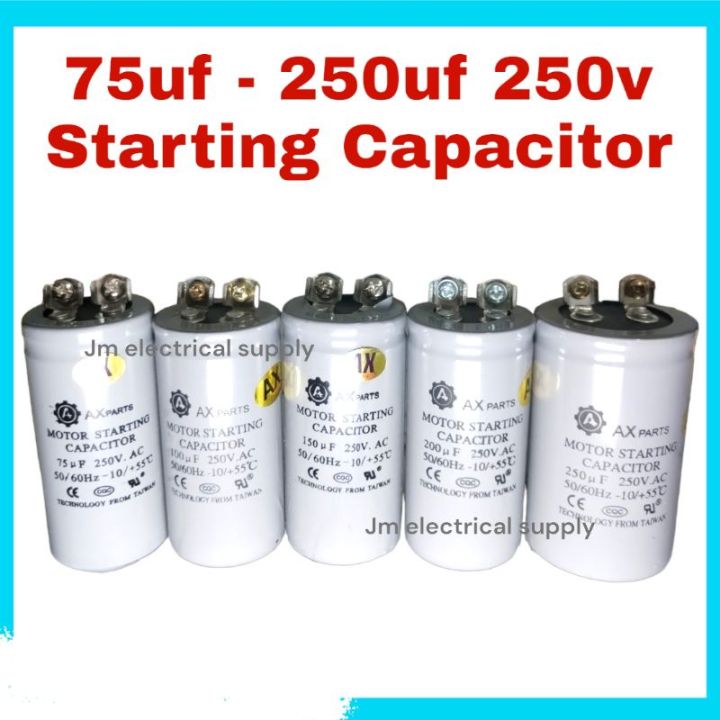75uf to 250uf 250VAC Starting Capacitor # | Lazada PH