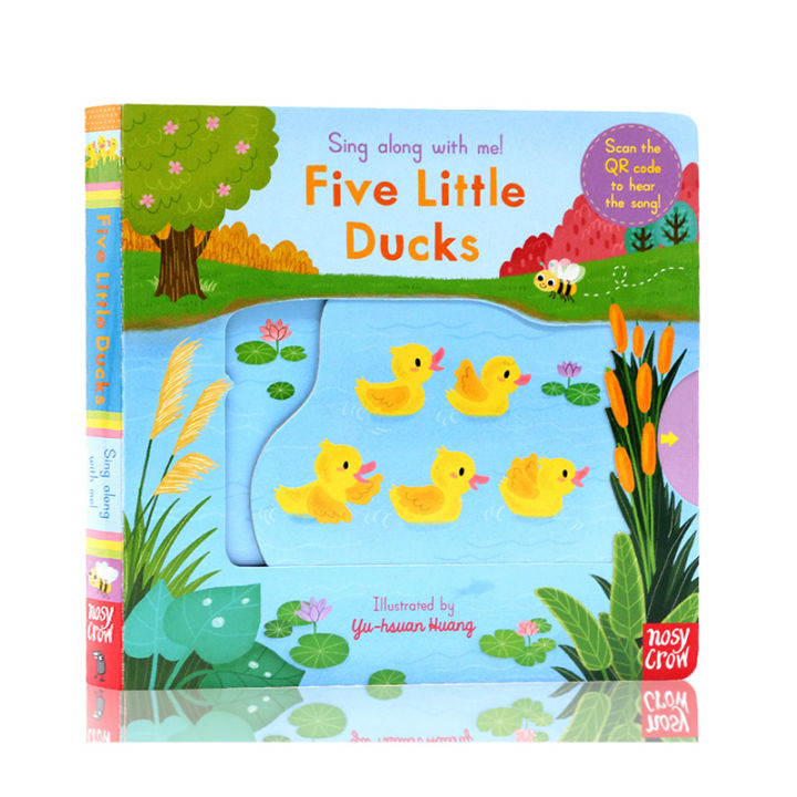 English original genuine five ducklings sing along with me five little ...