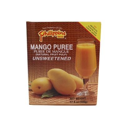 Philippine Brand Mango Puree Unsweetened 500g | Lazada PH