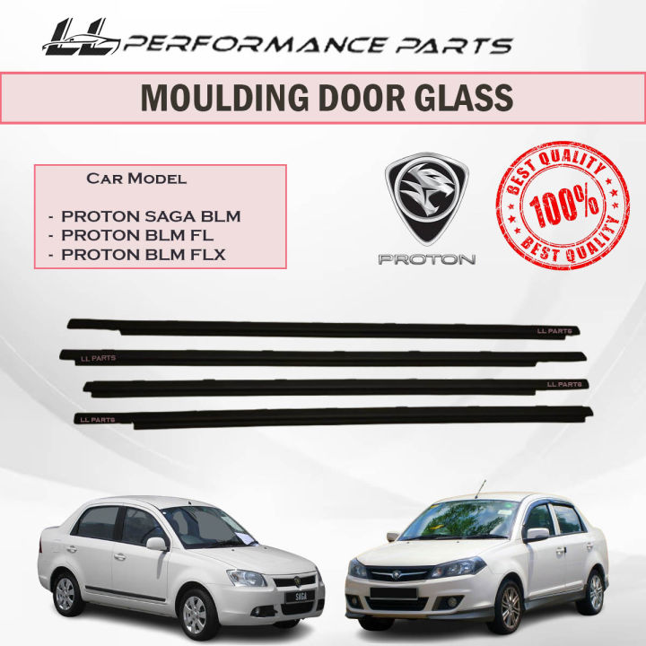 Original Proton Saga Blm / Blm Fl / Blm Flx Door Moulding Lining Rubber ...