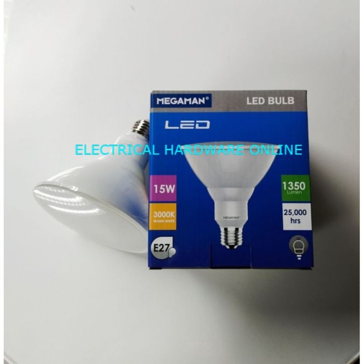 Megaman LED PAR38 15W E27 Led Bulb 3000K IP67 Waterproof Bulb Indoor ...