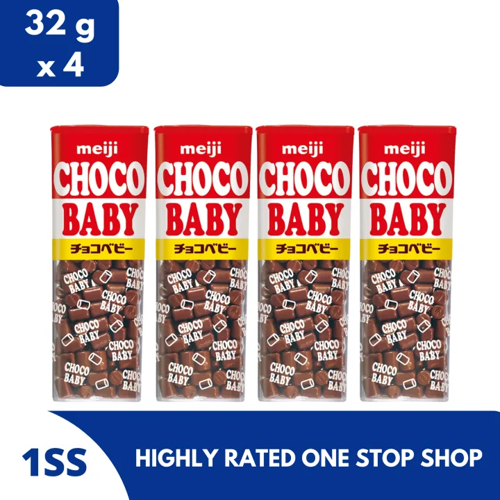 Meiji Choco Baby, 32g set of 4 | Lazada PH