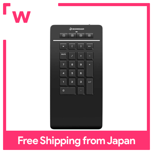 3Dconnexion Wireless Numeric Keypad with Programmable 3Dconnexion Keys ...