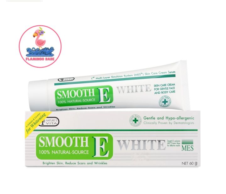 Smooth E Cream Plus White สมูทอีครีม พลัส ไวท์ ขนาด 10g, 30g ,60 g ...