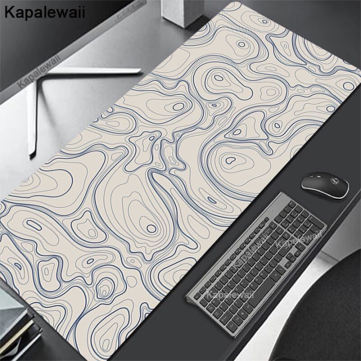 Computer Mouse Pad Strata Liquid Art Gaming Mousepads Abstract Large ...
