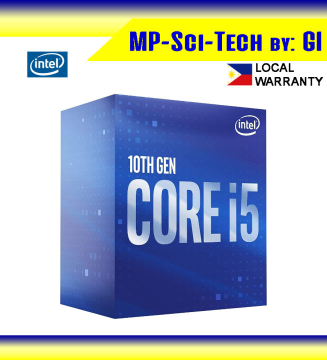 Intel Core i5-10400 Desktop Processor 10th Gen 6 Cores up to 4.3 GHz ...