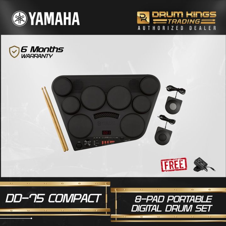 Yamaha DD75 8-Pad Digital Portable Drum Set | Lazada PH