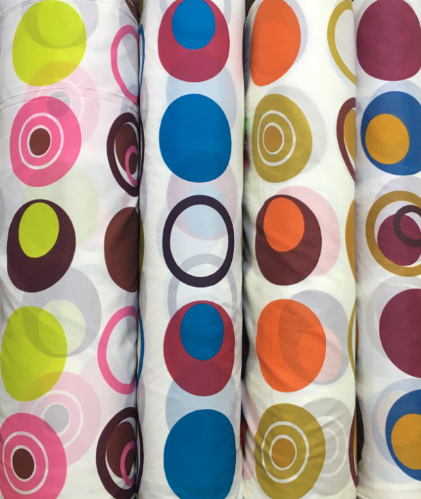 Century Circle Design Geena Gina or Pongee Circle Bilog Bilog Abstract ...