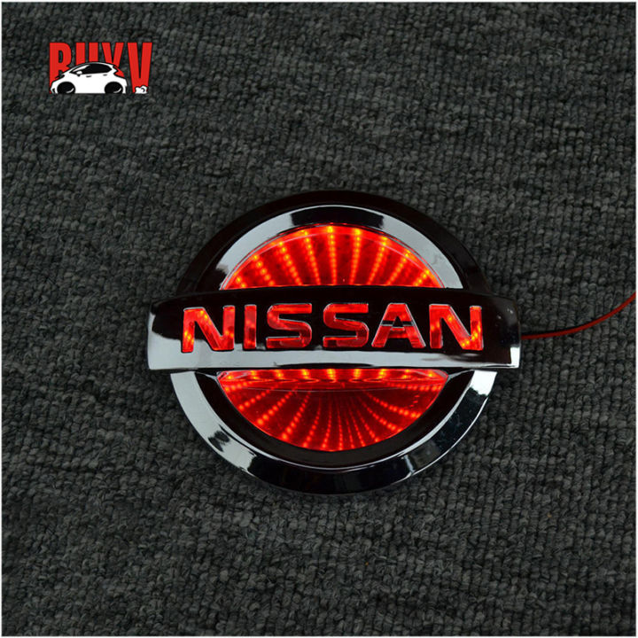 BuyV Nissan Logo LED Badge Car Emblems Replacement For Nissan LIVINA ...