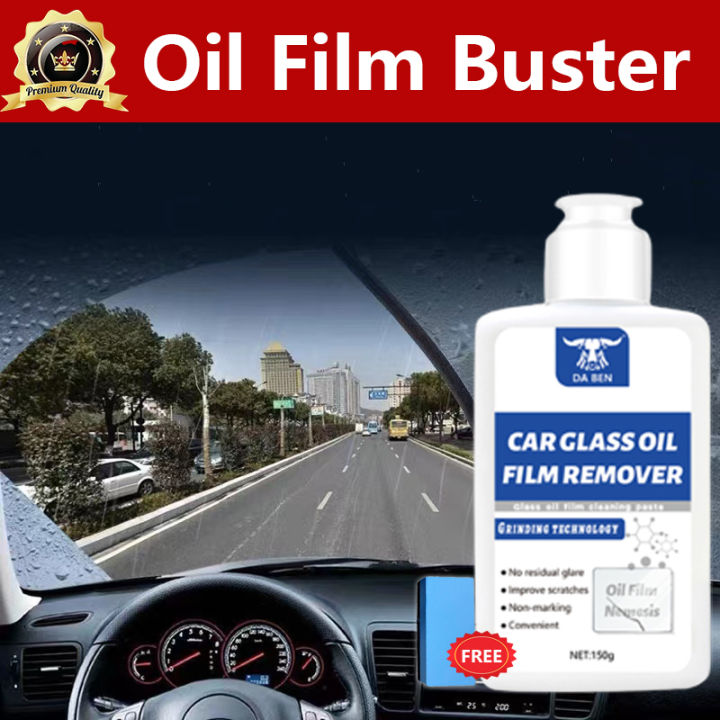 💦degreasing film in seconds 🚗KM glass film removal cream water marks ...