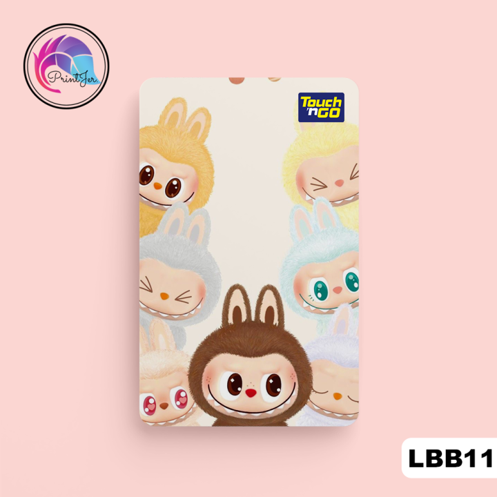 LABUBU (SERIES 1) - Touch n Go Card Sticker Cover (Waterproof, High ...