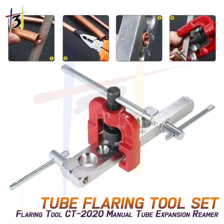 (VARIATION) Tube Flaring Tool Set CT-2020 / Mini Tube Cutter 3-35mm/3 ...