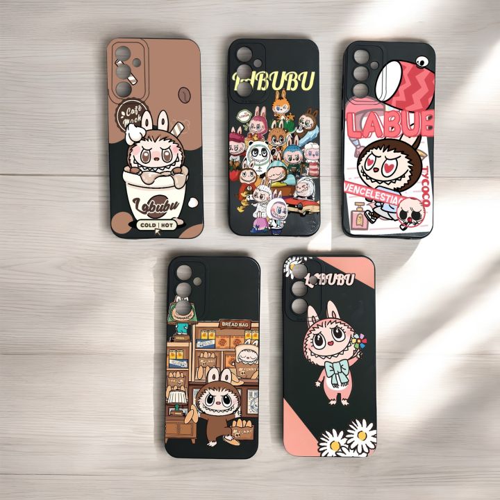 CASE FULL BLACK MOTIF LABUBU TREND REALME NOTE 50 NARZO N53 30A 50A 50i ...