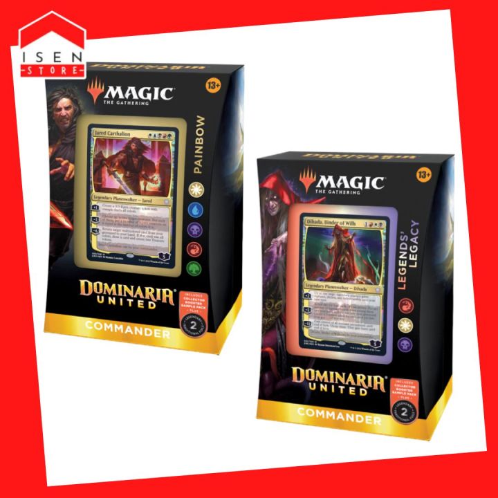 Magic the Gathering Dominaria United Commander Deck Legends' Legacy ...