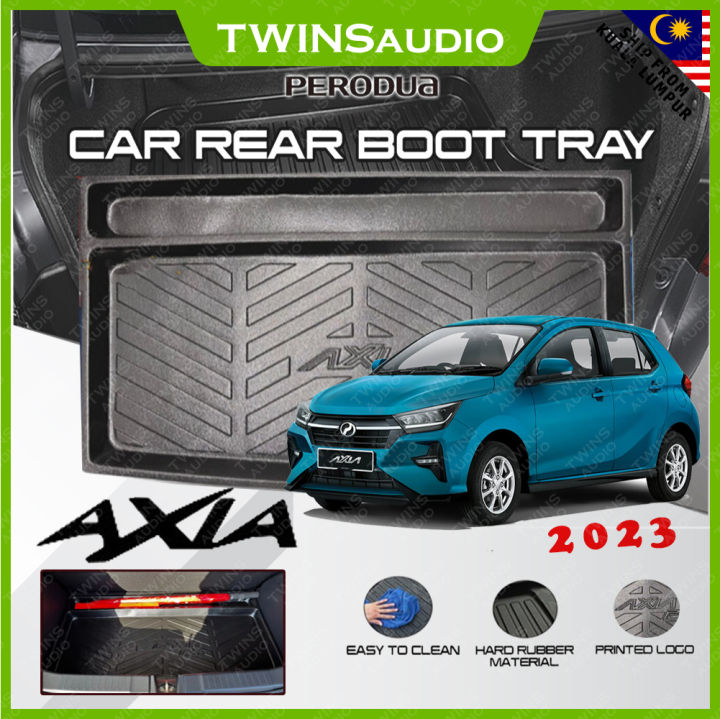 Perodua Axia 2023 Car Boot Tray / Car Speaker Board | Lazada