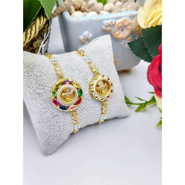 JIJD สร้อยข้อมือกังหัน กังหันหมุนได้ทุกชิ้น รูดปรับได้ตามขนาดข้อมือ ...