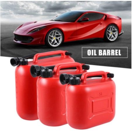 Tank, Portable Gas Fuel Tank Spare Plastic Petrol Tanks Gasoline Oil ...