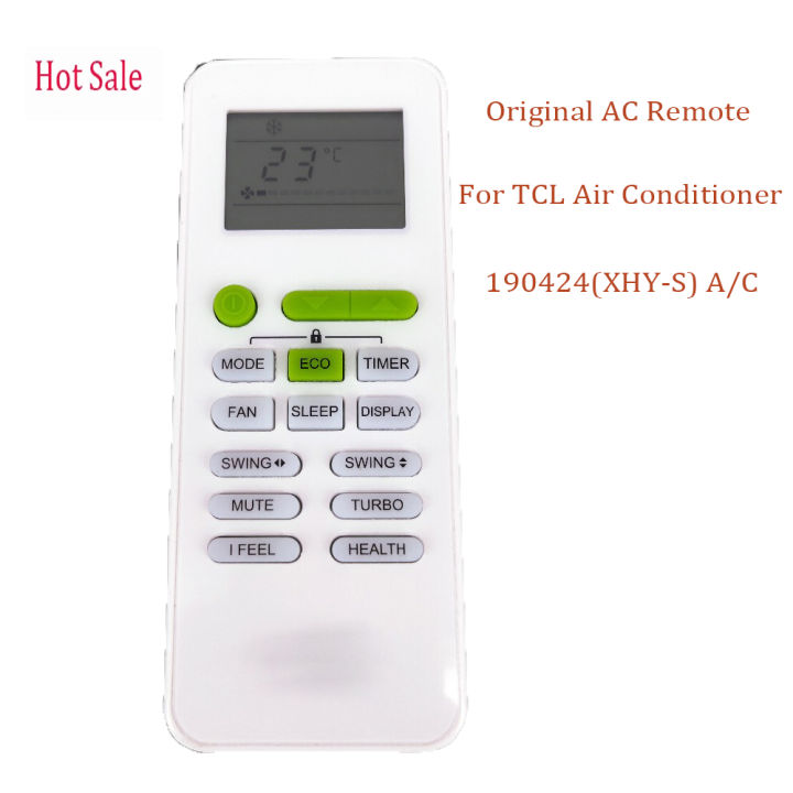 Original AC Remote TCL Air Conditioner Remote Control 190424(XHY-S) A/C ...