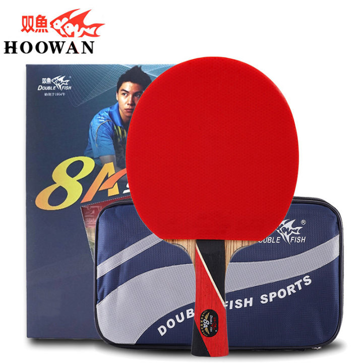 Attack-loop Table Tennis Racket Professional Double Fish 8 Star Ping ...