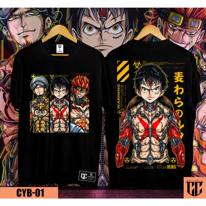 [NEW] ONE PIECE CYBORG OVERSIZED SHIRT COTTON | Lazada PH