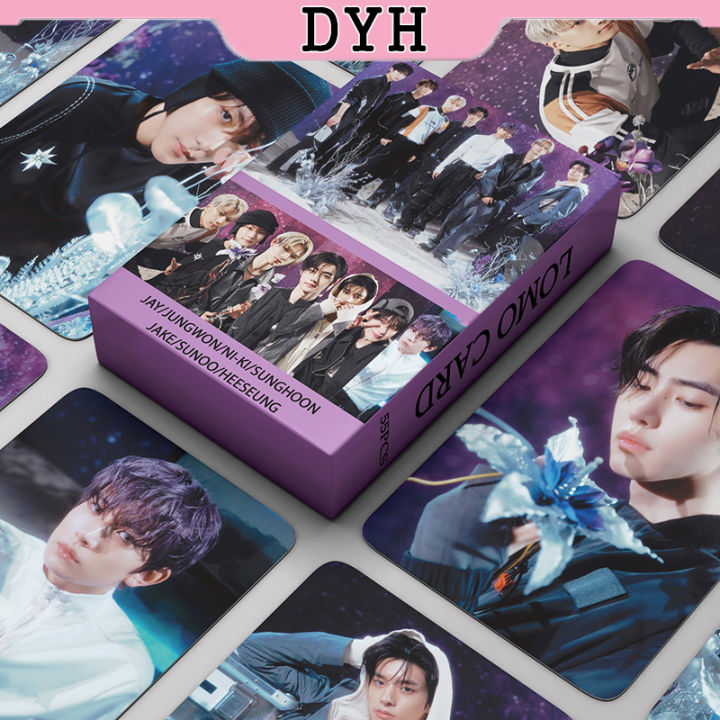 55pcs/box ENHYPEN Photocards 2024 Album KPOP LOMO Card Collection Card | Lazada Singapore