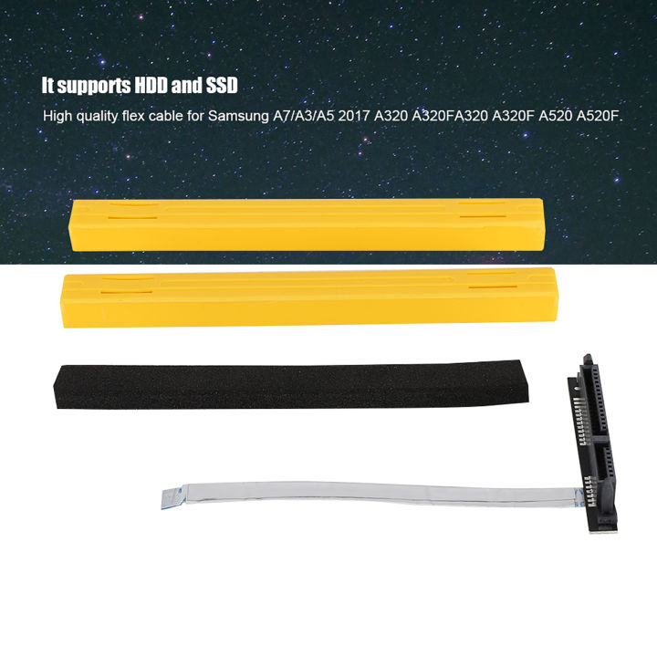 ASHATA 2.5 Inch SATA Hard Drive Connector Cable SSD Laptop Adapter Blue ...
