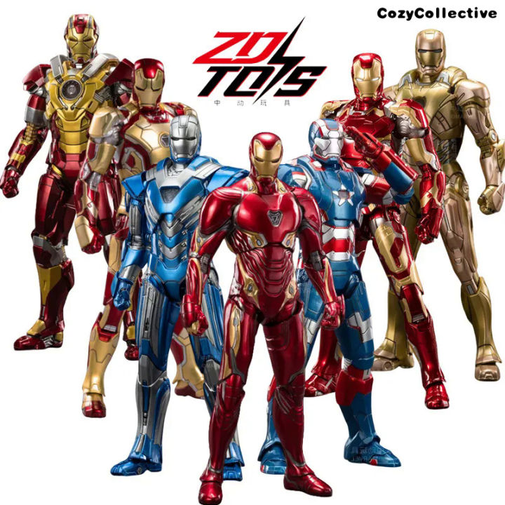 Original ZD Toys figure MK1 MK3 MK5 MK6 MK7 MK42 MK43 War Machine ...