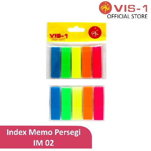 Sticky Notes / Index Memo Vis-1 Persegi Panjang - IM-02 | Lazada Indonesia