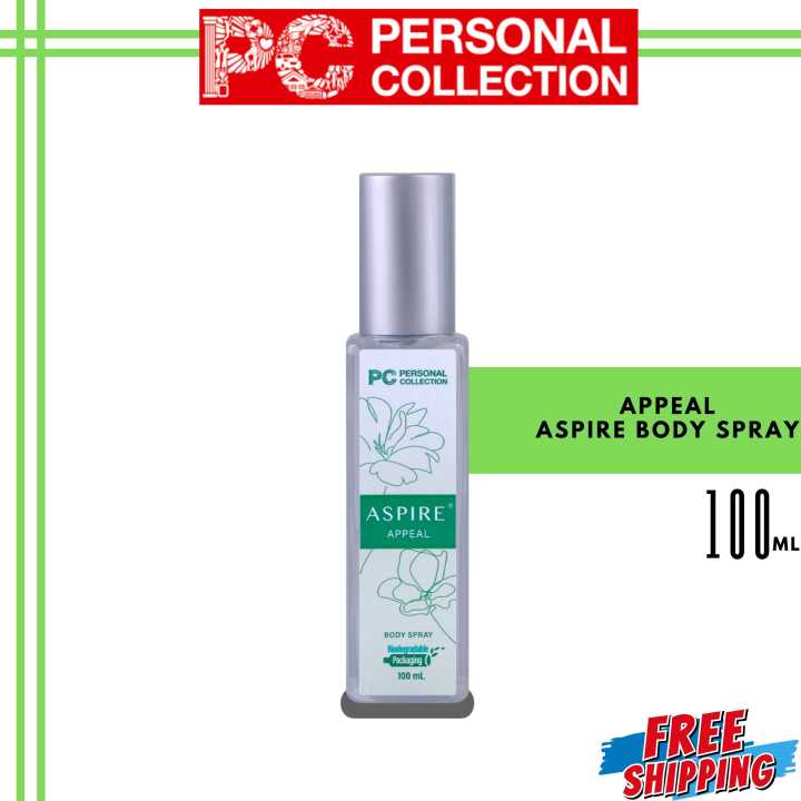 Personal Collection Aspire Body Spray Appeal 100ml | Lazada PH