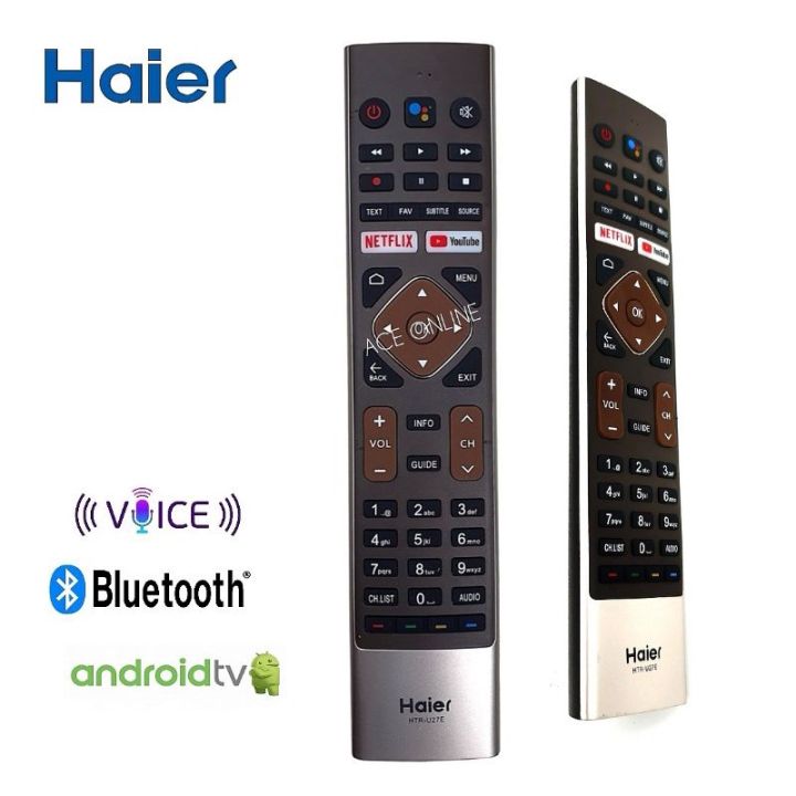 Haier Android smart รีโมทคอนล HTR-U27E เข้ากันได้กับ LE50K6600UG ...