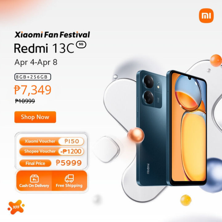 REDMI 13C 8+256GB Global Version With 5-year Warranty | Lazada PH