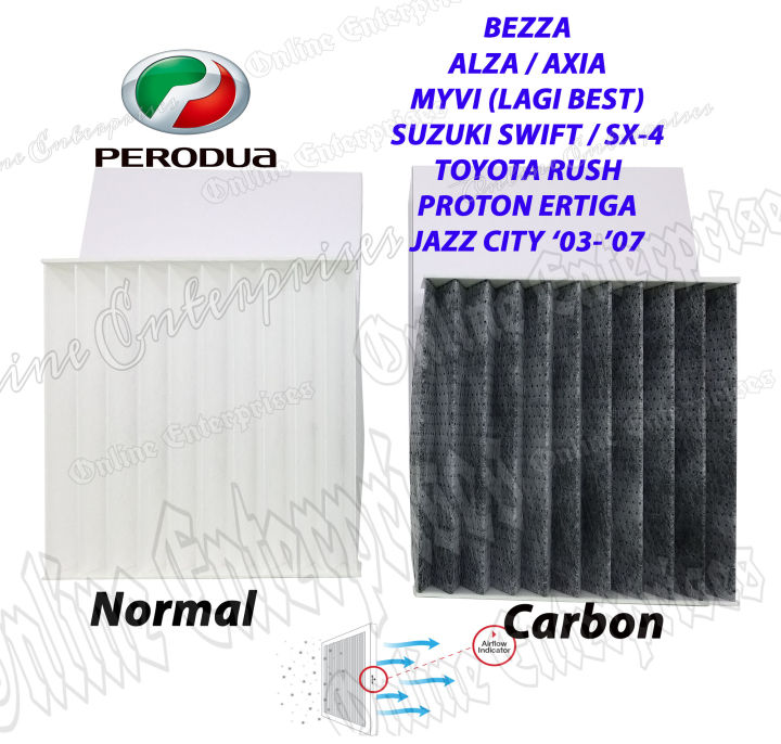 Cabin Air Filter Perodua Myvi Lagi Best Axia Alza Bezza Aruz Swift ...