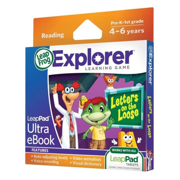 Leapfrog Explorer Software Learning Game - Letters On The Loose ...