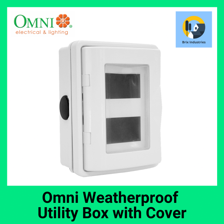 Omni Weatherproof Utility Box with Cover WPU-001 | Lazada PH