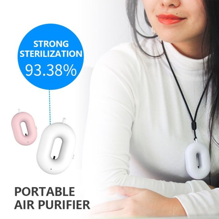 Personal Wearable Air Purifier Necklace Humidifier [On Hand] | Lazada PH