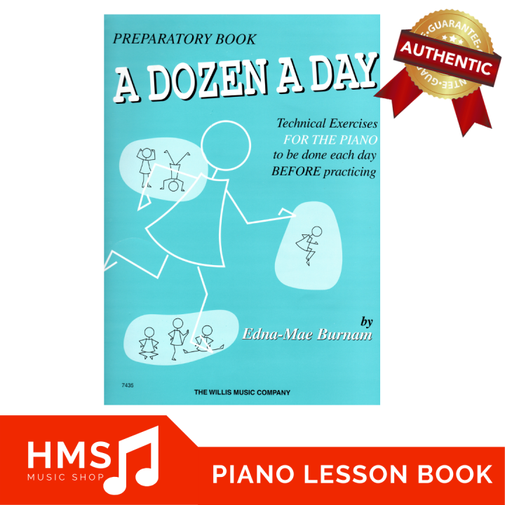 A Dozen A Day Preparatory Book ( Piano Lesson Book / Piano Books ...