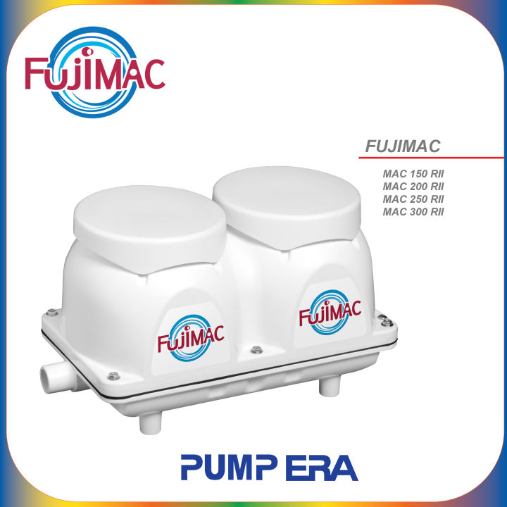 FujiMAC Air Pump MAC300RII 250W - Aluminium die-cast silent pump ...
