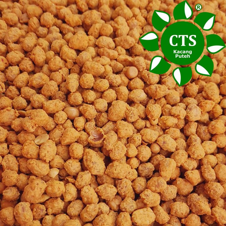 Curry Groundnuts 125gram Traditional Product Made By Cts Kacang Puteh
