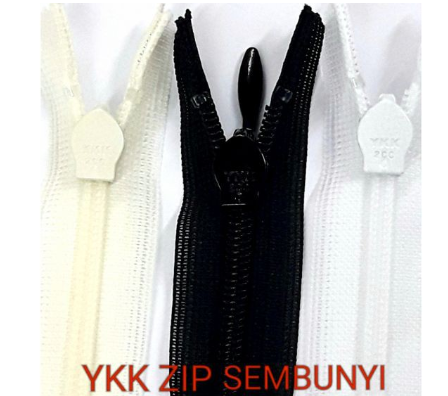 YKK Zip sorok Invisible Zip ~ 24" | Lazada