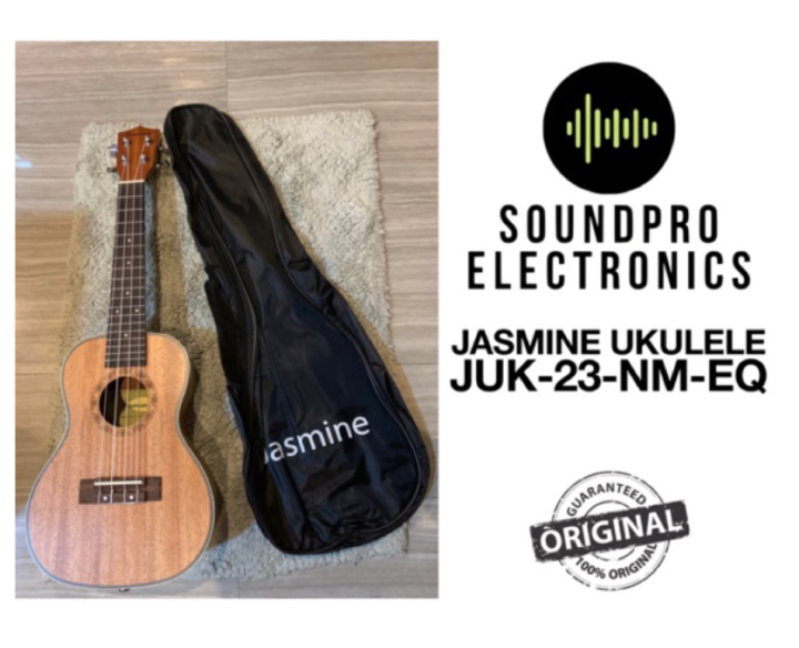 Jasmine Ukulele JUK-23-NM-EQ (Mahogany) (FREE BAG) | Lazada PH